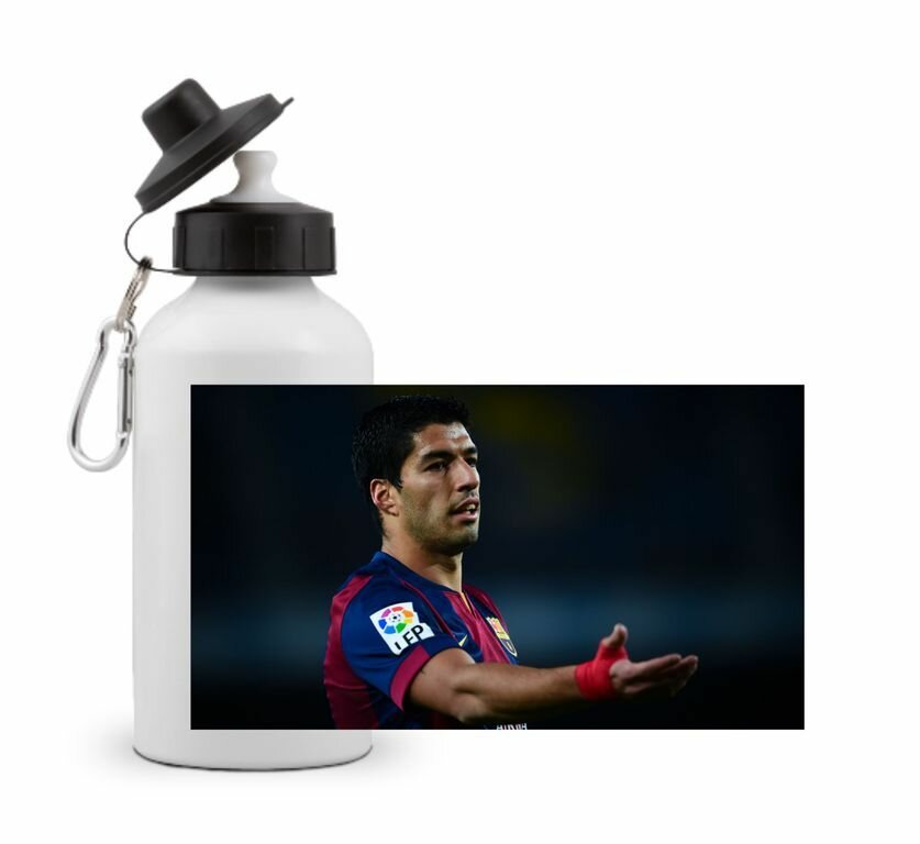 Спортивная бутылка Луис Альберто Суарес Диас, Luis Alberto Suarez Diaz №7
