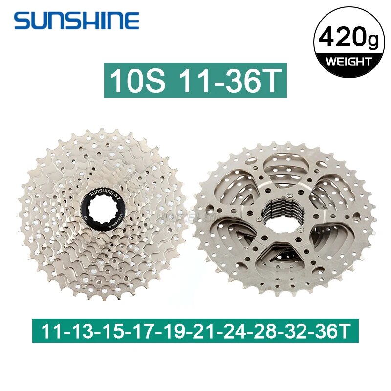 Сверхлегкая кассета для шоссейного велосипеда Sunshine HG 8, 9, 10, 11, 12 скоростей, 11-23 т/25 т/28 т/30 т/32 т/34 т/36 т, звездочка маховика велосипеда для SHIMANO