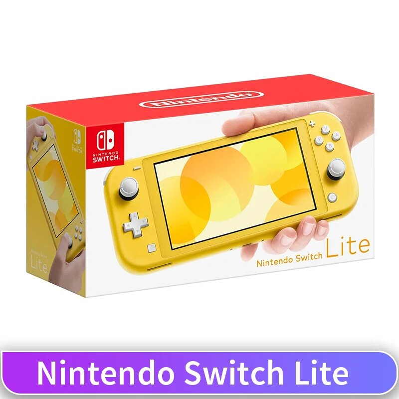 Nintendo Switch Lite голубой портативный игровая консоль Switch Lite, Yellow