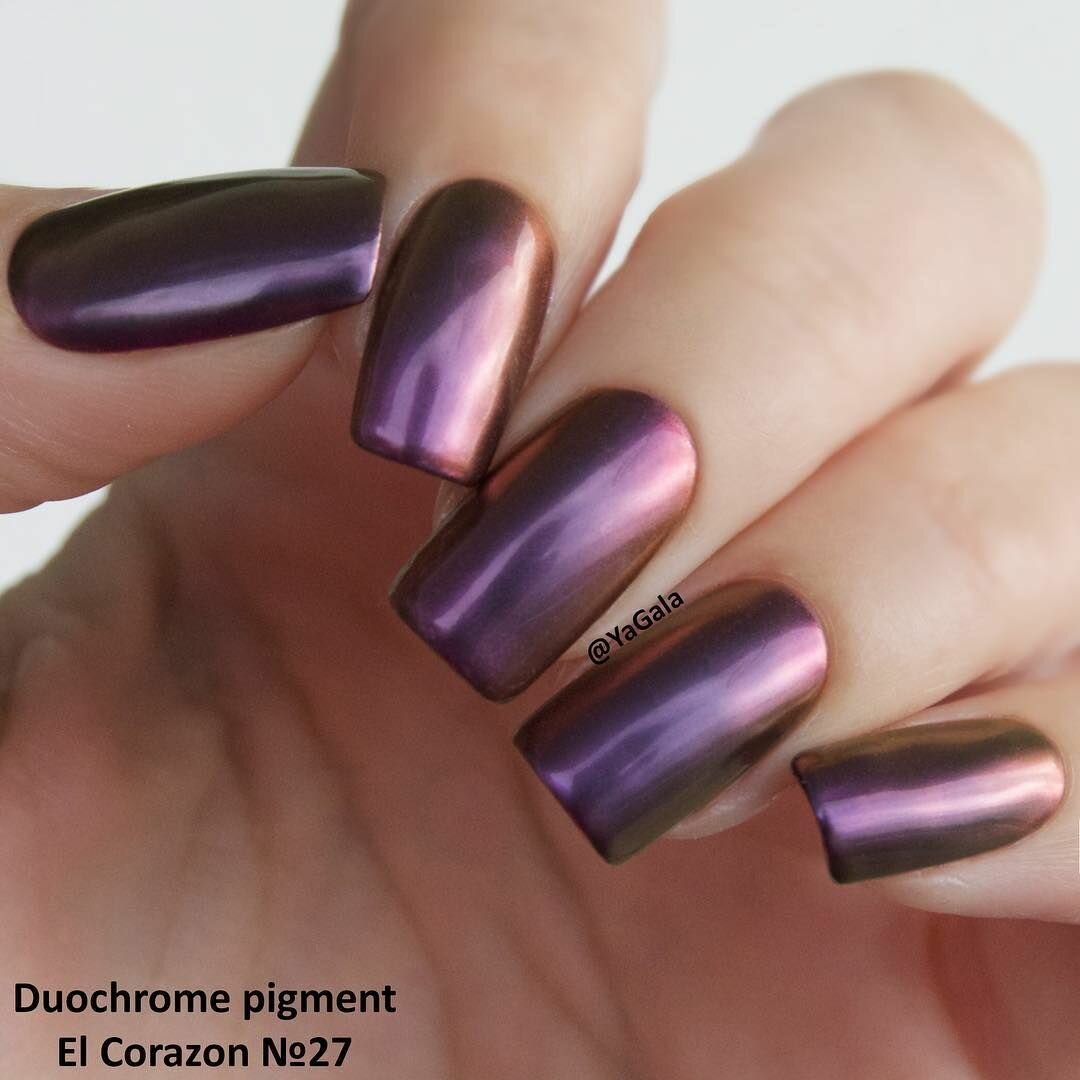 El Corazon Перламутры для дизайна ногтей или для втирки (шиммеры) №p-27, 2 г