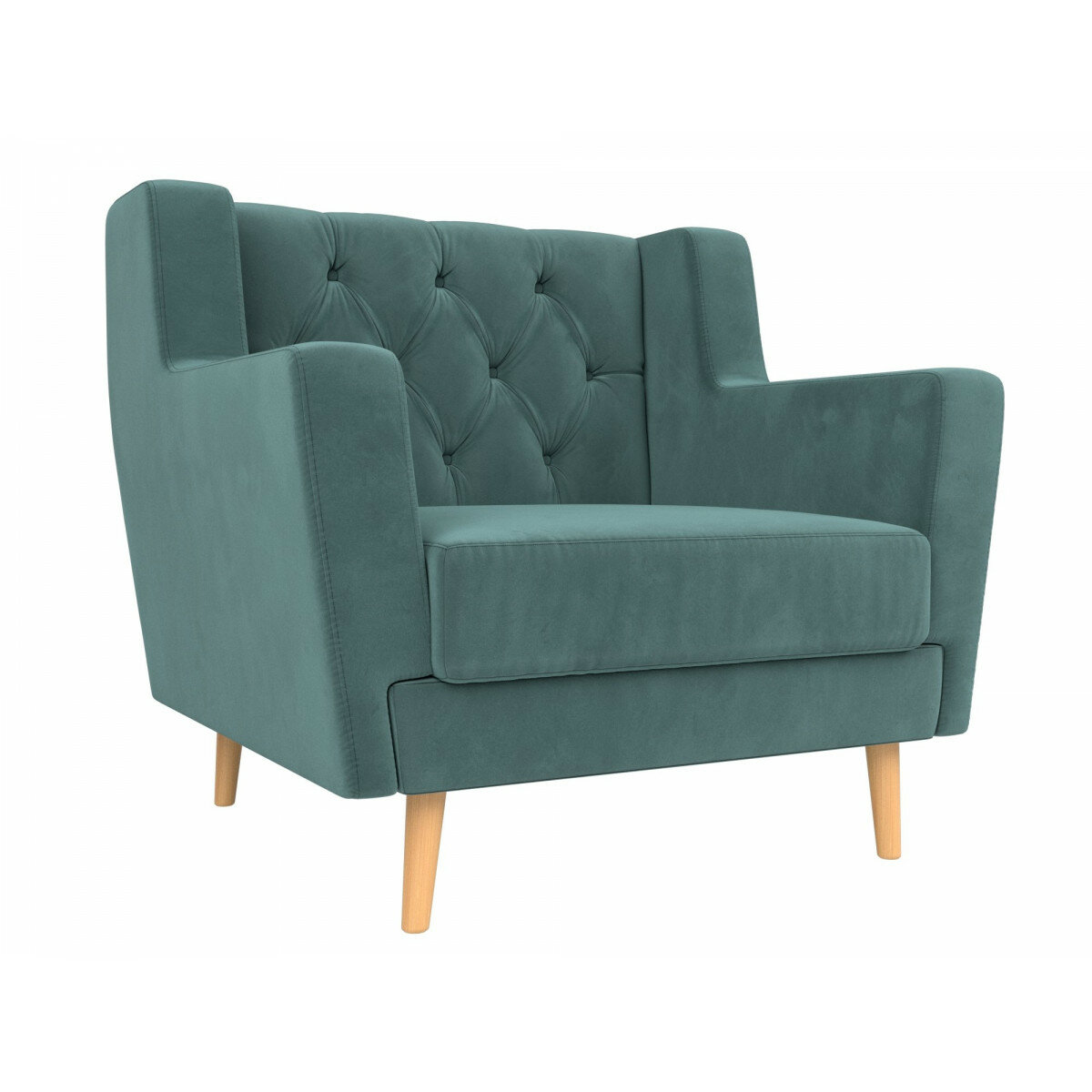 Кресло Брайтон Люкс, Велюр, Модель 108890