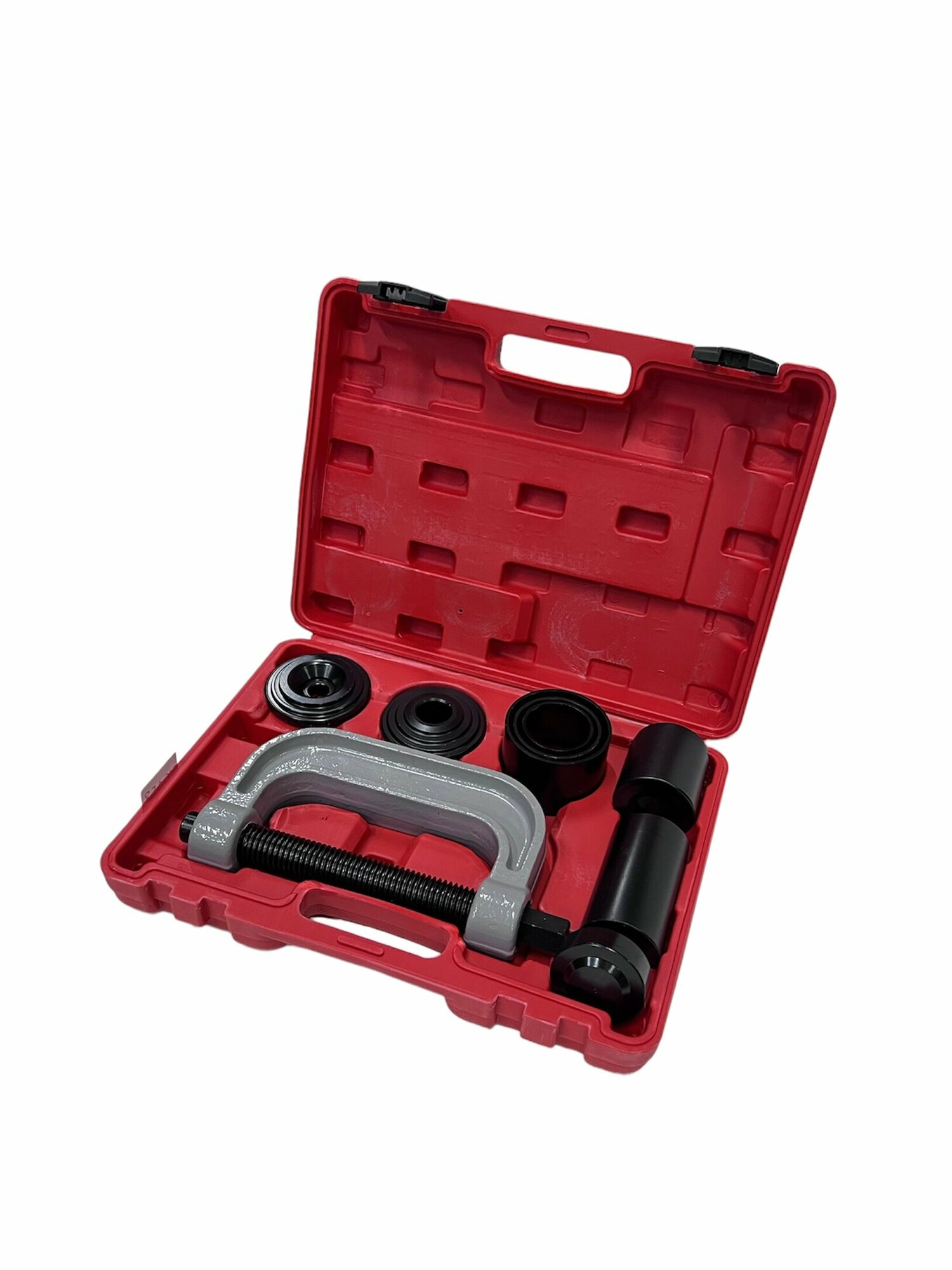 Съемник сайлентблоков+шаровые опоры SATAGOOD универсальный 10пр. LM-ZT00007