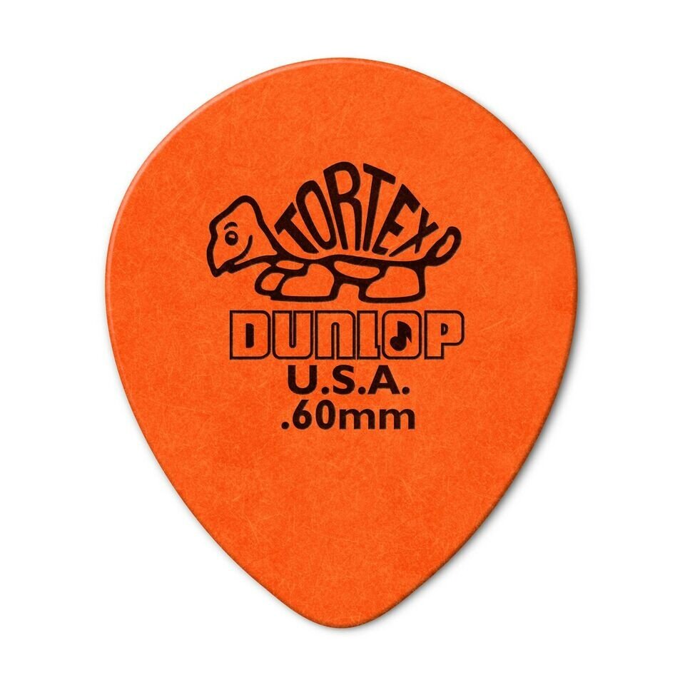 Набор медиаторов Dunlop 413R.60 Tortex Teardrop, капля, 0.60 мм, 72 шт.