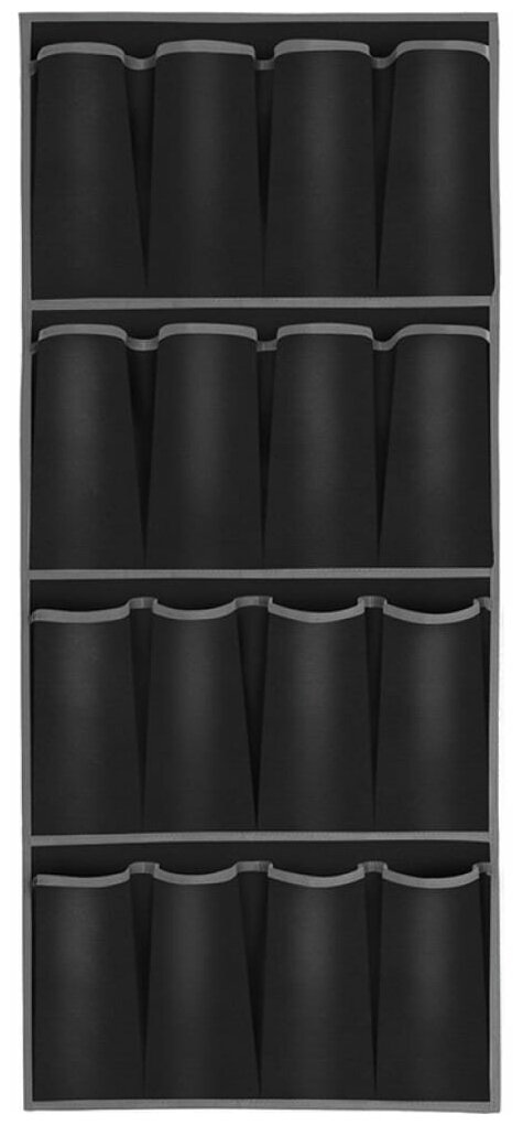 Подвесной органайзер Рыжий кот 312619 Black 16 секций