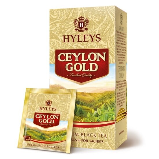 Чай черный Hyleys Хэйлис () Цейлон Голд 25 пакетиков