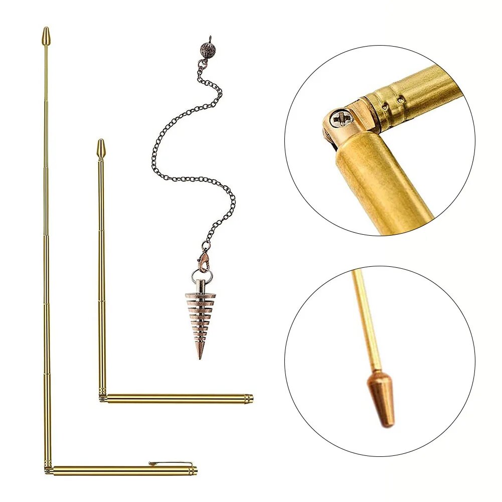 Медный детектор, металлический стержень, стандартный для охоты за сокровищами, инструменты для 3PCS