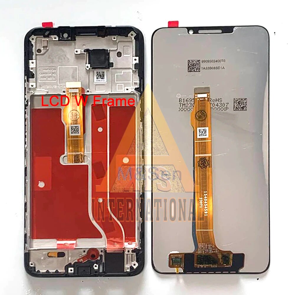 6,95 "оригинальный для Huawei nova Y91 STG-LX1/LX2, ЖК-дисплей, сенсорная рамка, панель, дигитайзер для Huawei Enjoy 60X, ЖК-экран STG-AL00 LCD No Frame