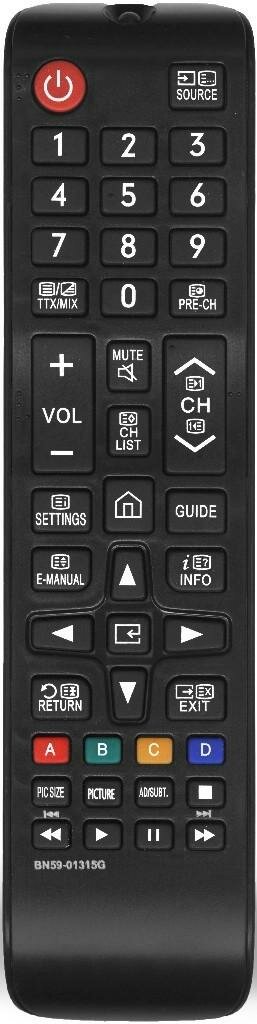 Samsung BN59-01315G LCD TV, Пульт ДУ