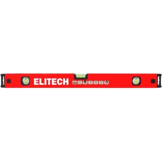 Уровень Elitech пузырьковый/магнитный 320103
