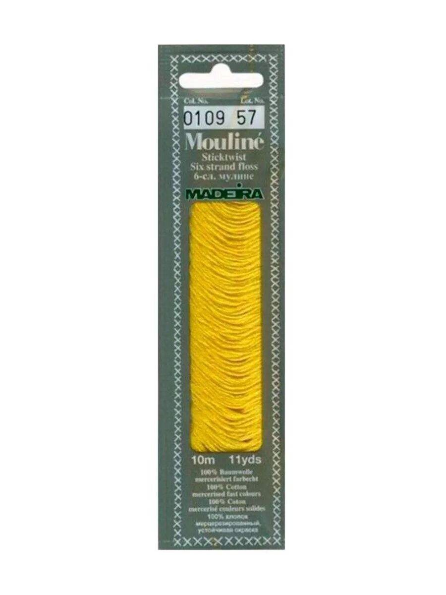 Нитки мулине для ручной вышивки Mouline №109