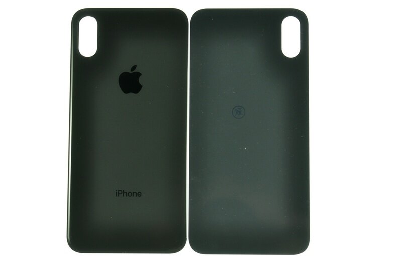 Задняя крышка для iPhone XS черный AAA
