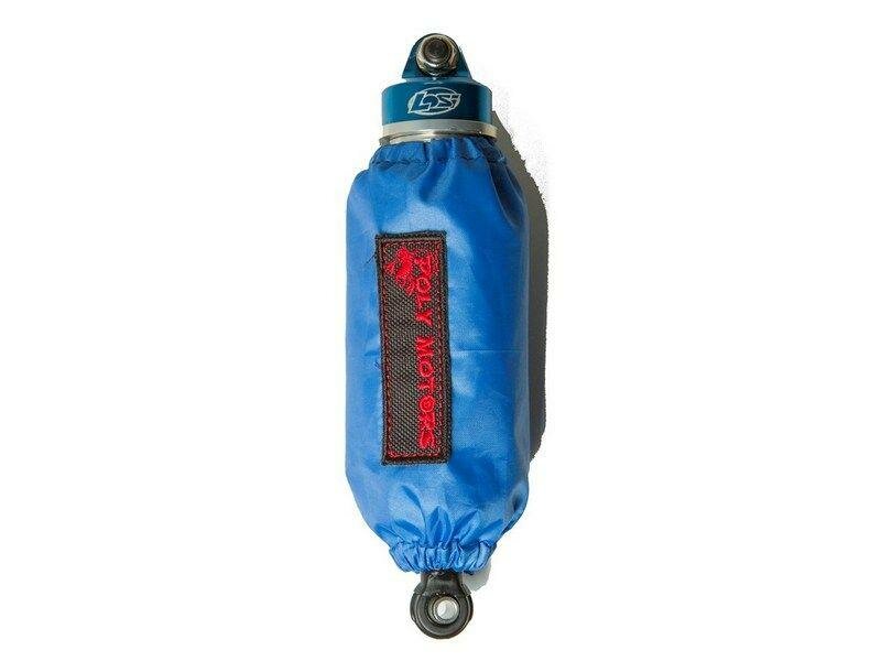 Чехлы на амортизаторы (4 шт) LOSI 5T, черные, PolyM-LOSIsocksBl