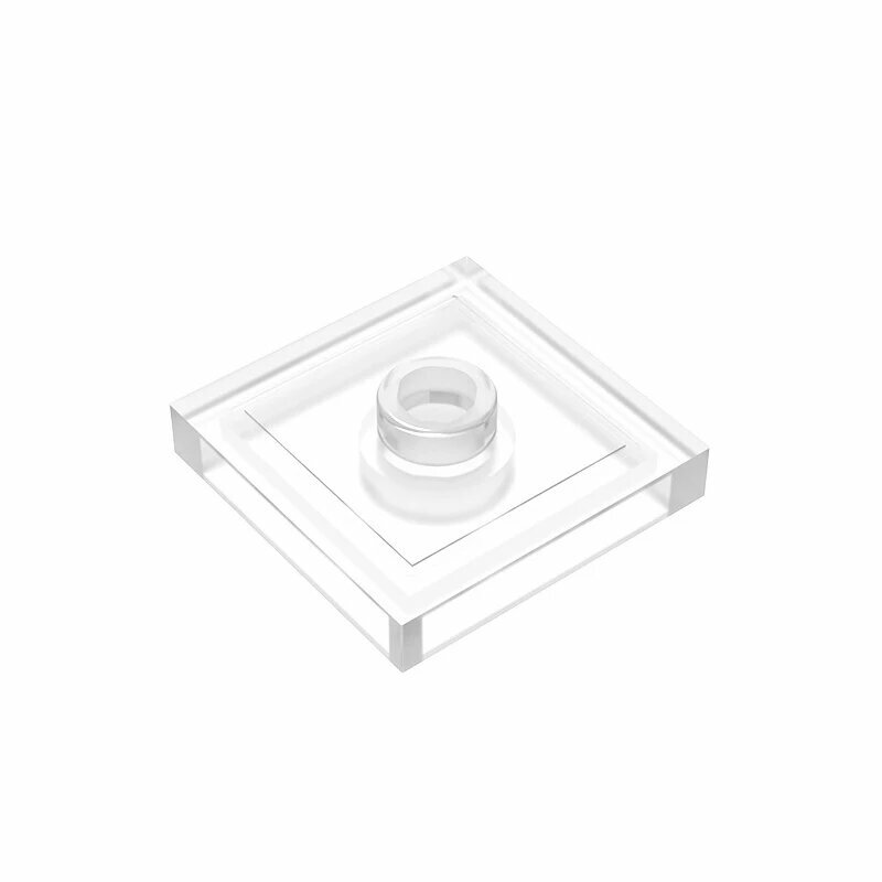 Gobricks пластиковый блок 2x2, Светло-желтый (033) — фото 1