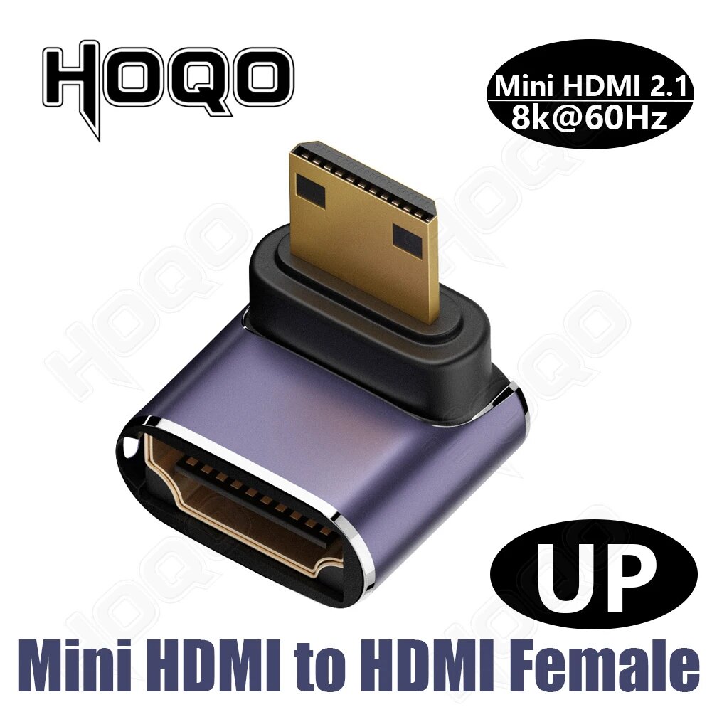 HDMI адаптер 90 градусов 8K 19