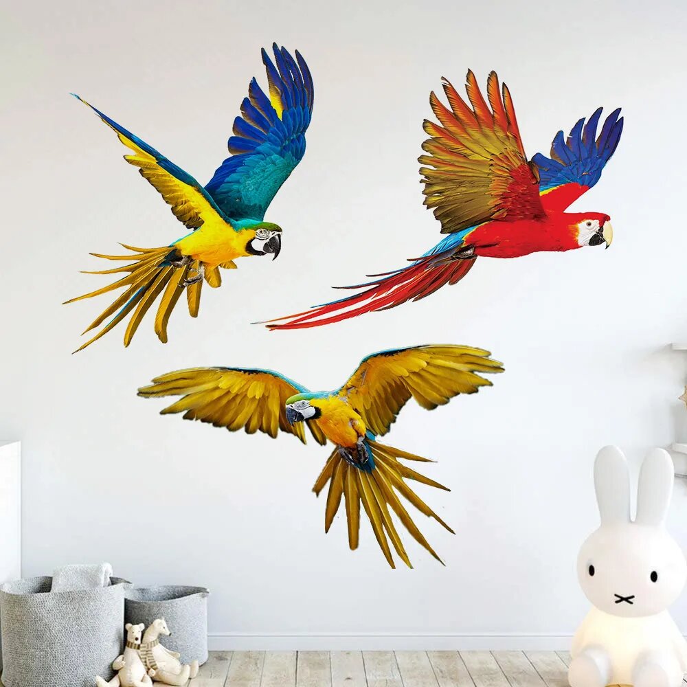 Наклейка Parrot, 15cm, M423 A — фото 1