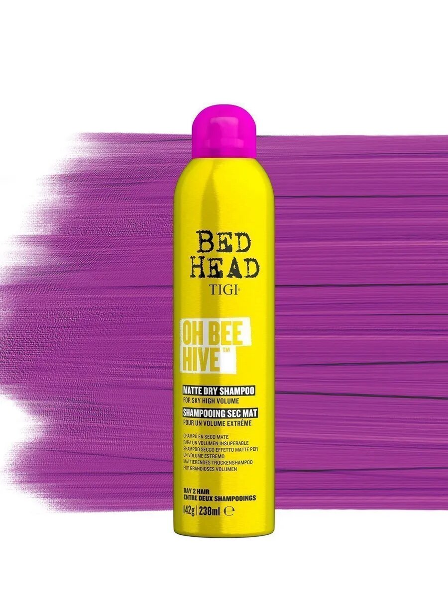 Шампунь сухой Bed Head Oh Bee Hive для объема, 238 мл