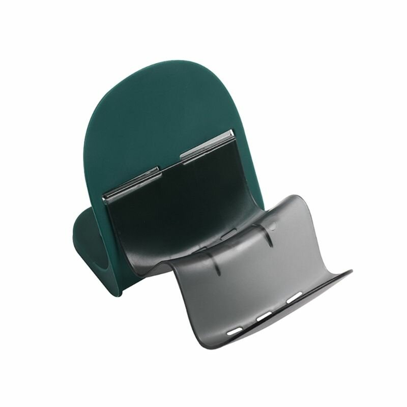 Для креативной мыльницы с волнистой воронкой и самоосушающимся контейнером на присоске