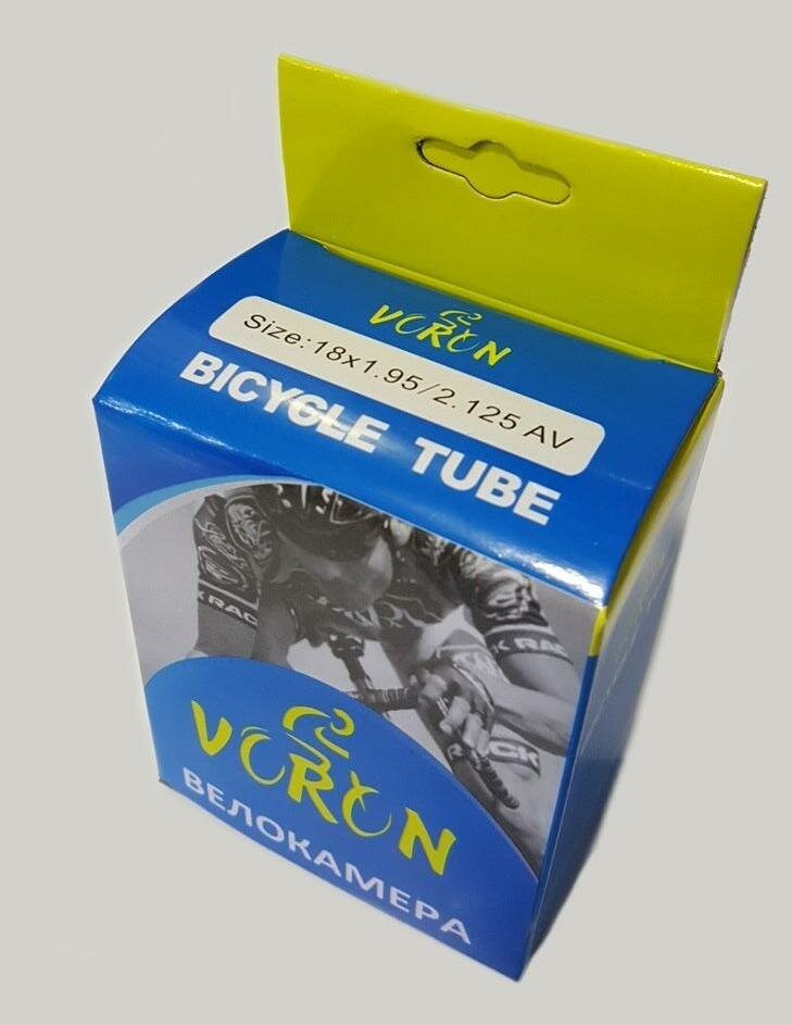 Камера велосипедная бутиловая 18" х1.95/2.125 AV бренд VORON завод WANDA 10000386