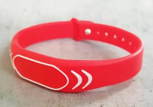 RFID-браслет EM4100 Красный
