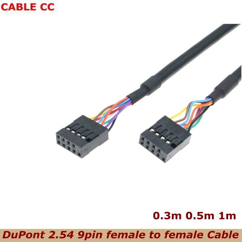 Кабель-переходник USB 2.0 для материнской платы CableCC 30см/50см 0.15m