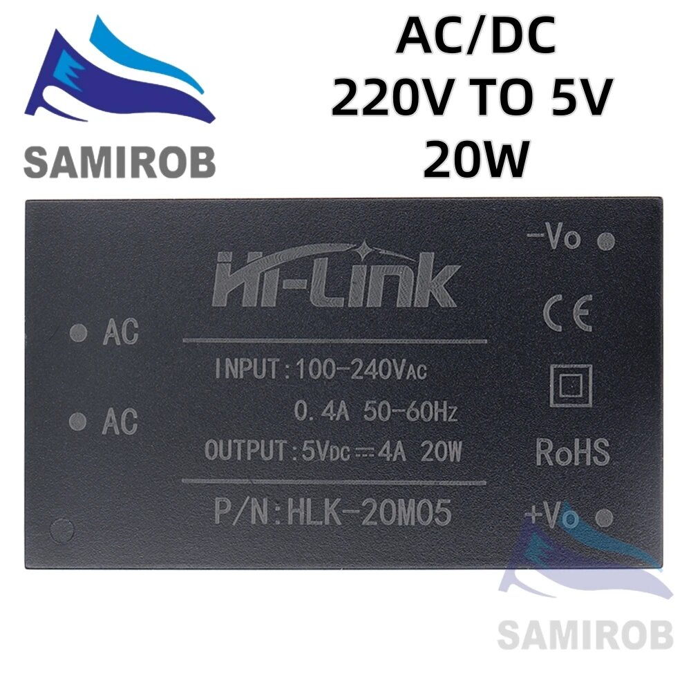 Блок питания Hi-Link HLK-20M05 20Вт 220В до 5В