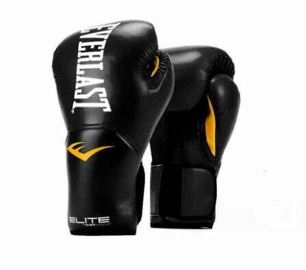Перчатки everlast 12 oz черные Elite ProStyle тренировочные черный