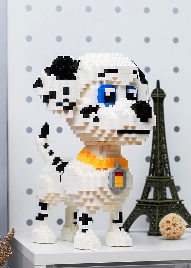 Конструктор 3Д Balody Собака Далматинец, 1320 деталей - BA16015