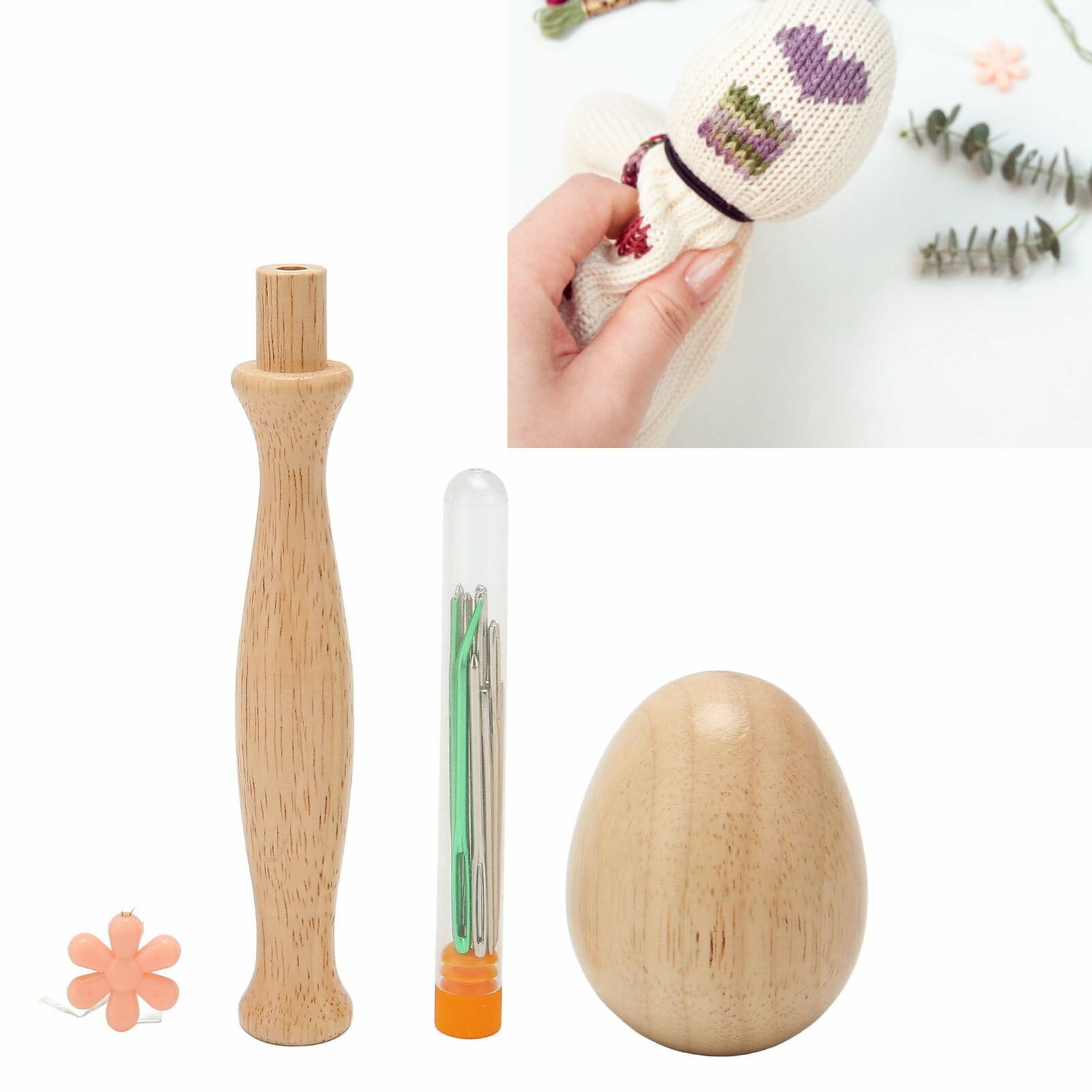 Набор грибов для штопки