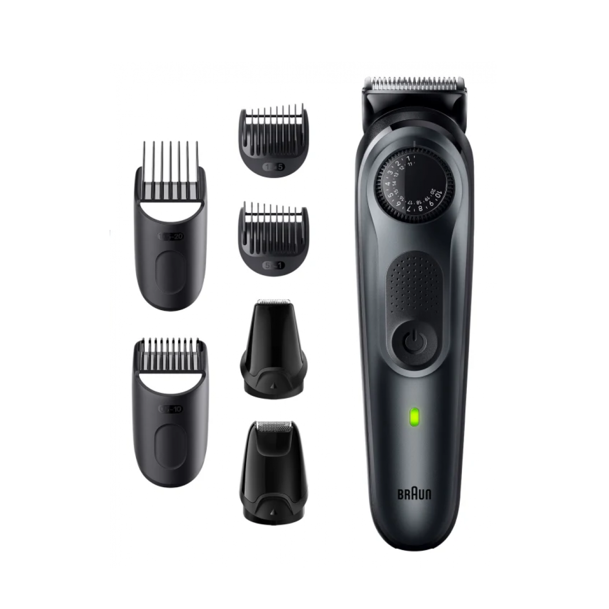 Триммер Braun BeardTrimmer BT5450 (для бороды, с прецизионным колесом, время работы 100 минут)