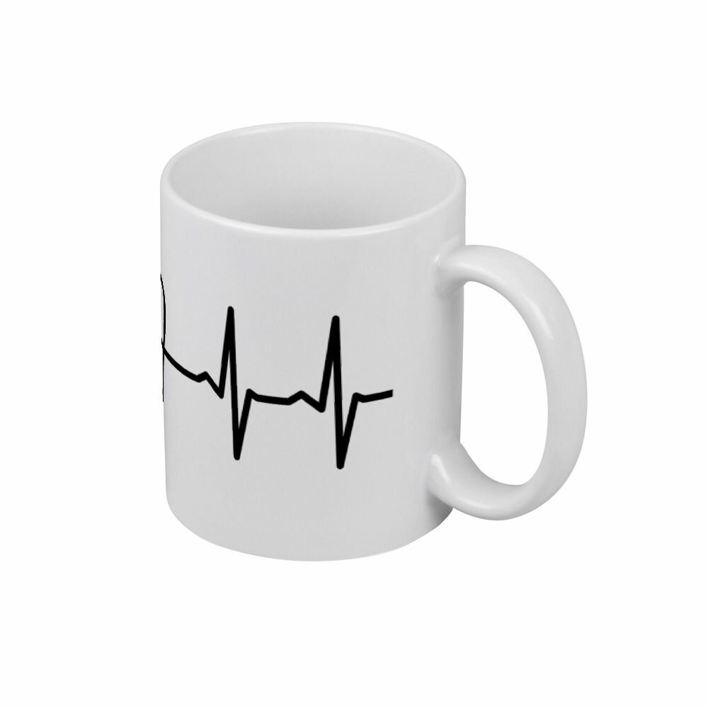 Кружка Стоматолог кардиограмма подарок врачу стоматологу