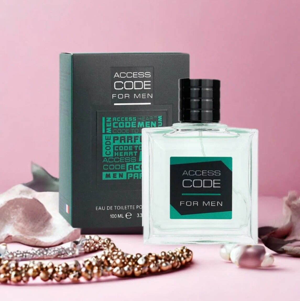 Мужская туалетная вода eau de toilette Access Code For Men от Дельта парфюм, 100 мл