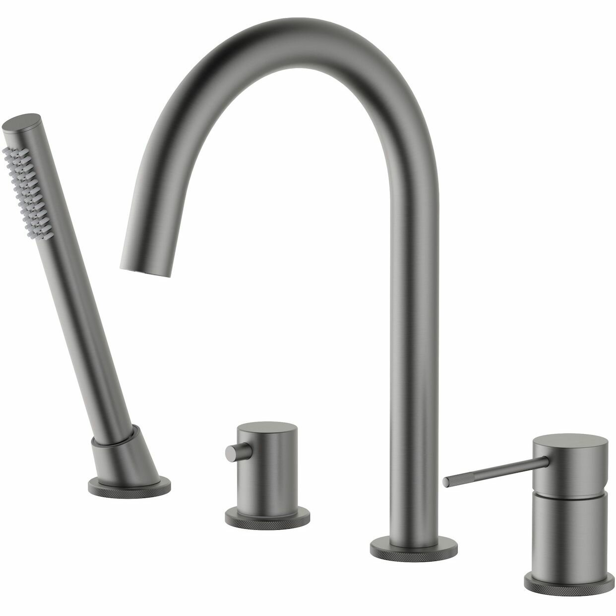 Смеситель на борт ванны Timo (Тимо) Saona, черное золото, 2320/18Y