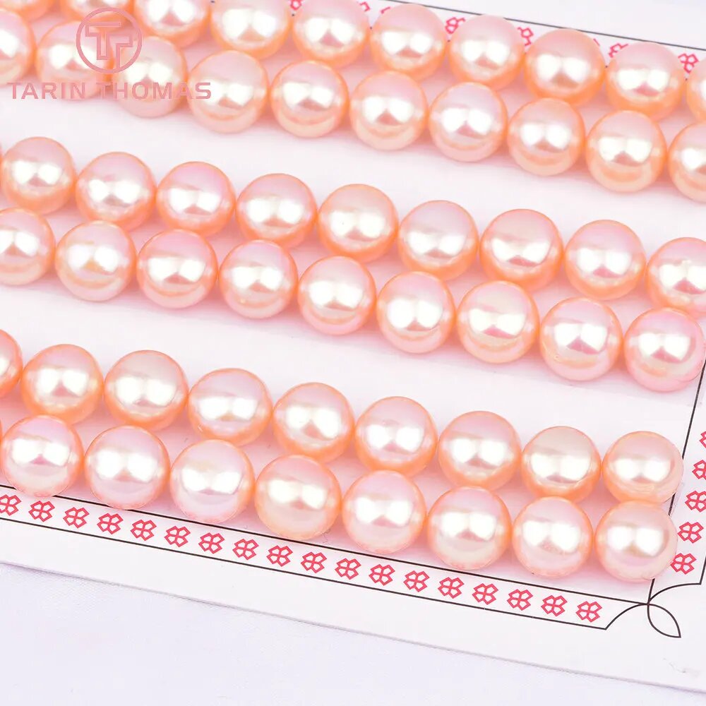 Жемчуг искусственный TARIN THOMAS, 7 мм, Light Pink Color, 6 шт.