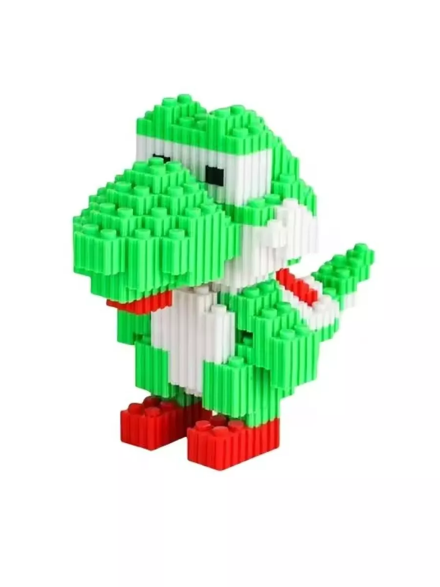 3D конструктор из миниблоков: Динозавр - 580 дет/подарок для детей