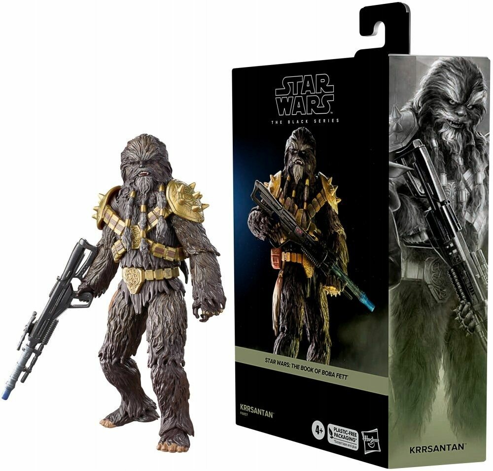 Фигурка Hasbro Star Wars Black Series - Фигурка Кррсантан 15 см Книга Бобы Фетта - Хасбро Звездные Войны F6857