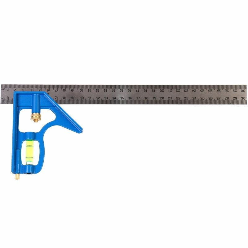 Угольник комбинированный многофункциональный 300 мм "диолд",