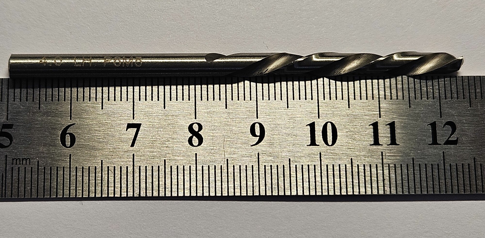 Сверло по металлу 4,0 левое (10 шт.)