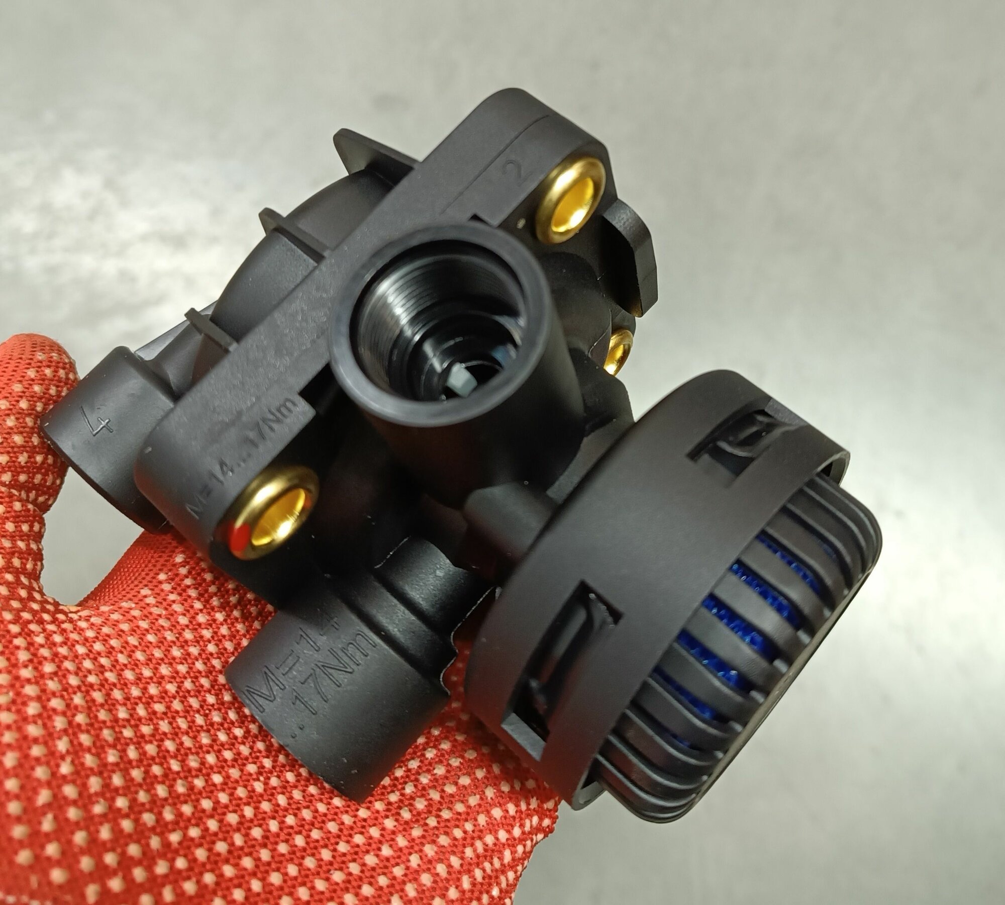 Ускорительный клапан 8.5bar (аналог WABCO ) MAN TGA 26./ATEGO 00 , арт. 2226503 Cojali