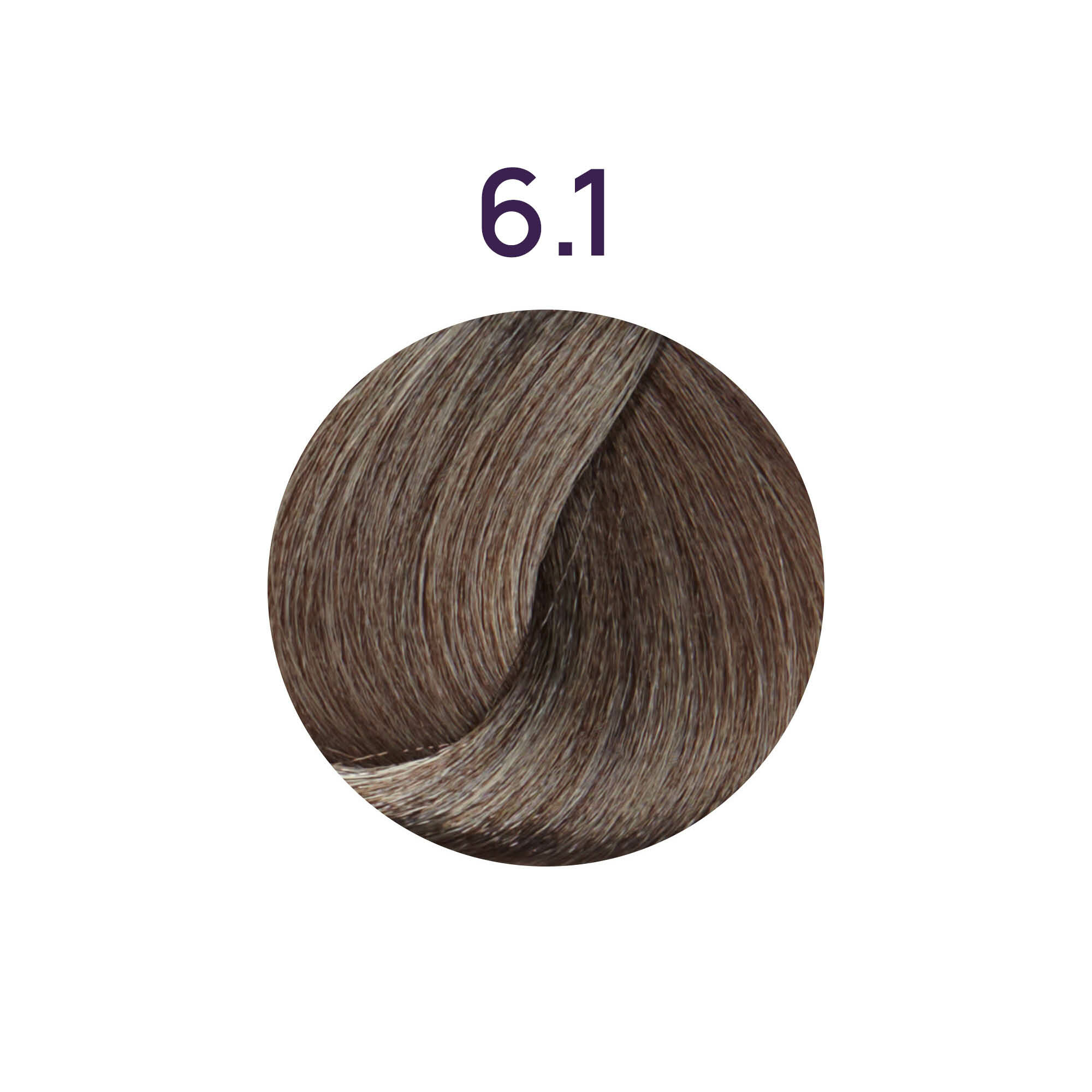 Стойкая крем-краска Farmavita Life Color Plus 6.1 темный пепельный блондин 100 мл