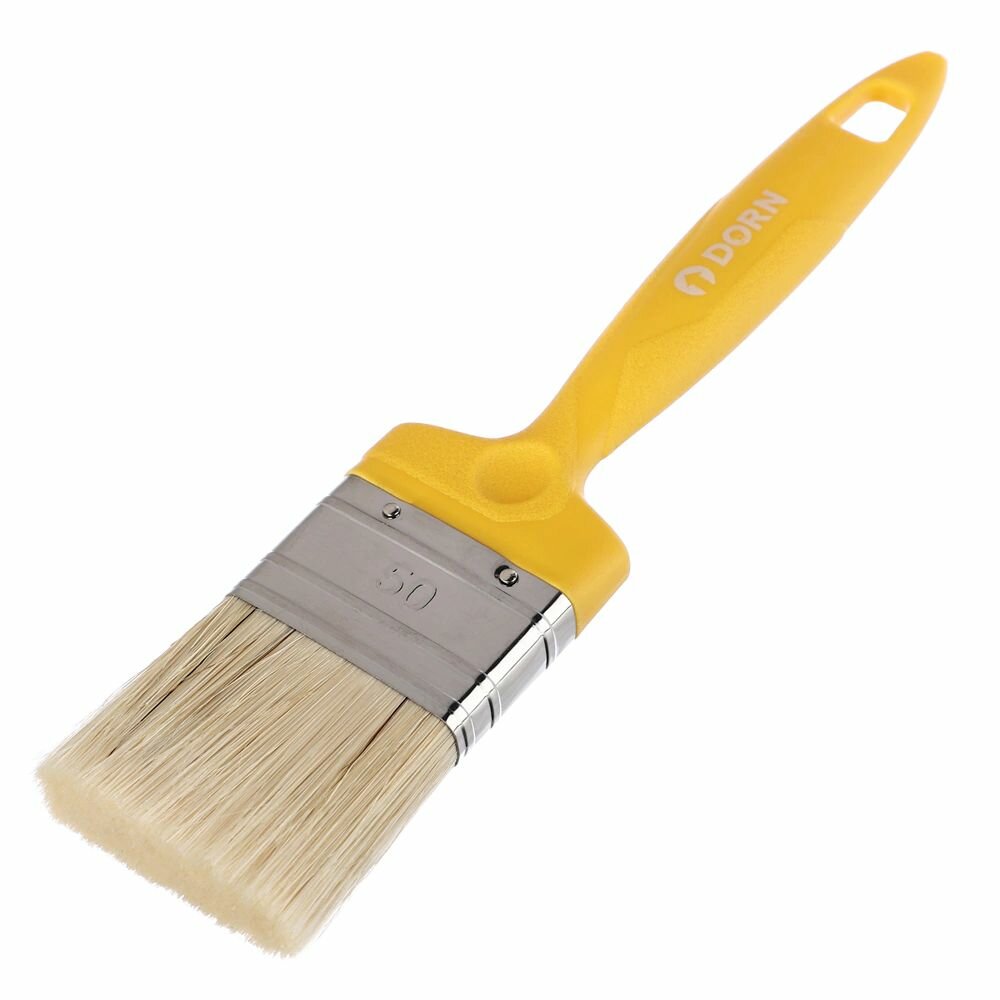 Кисть для эмалей и лаков 50 мм пластиковая ручка