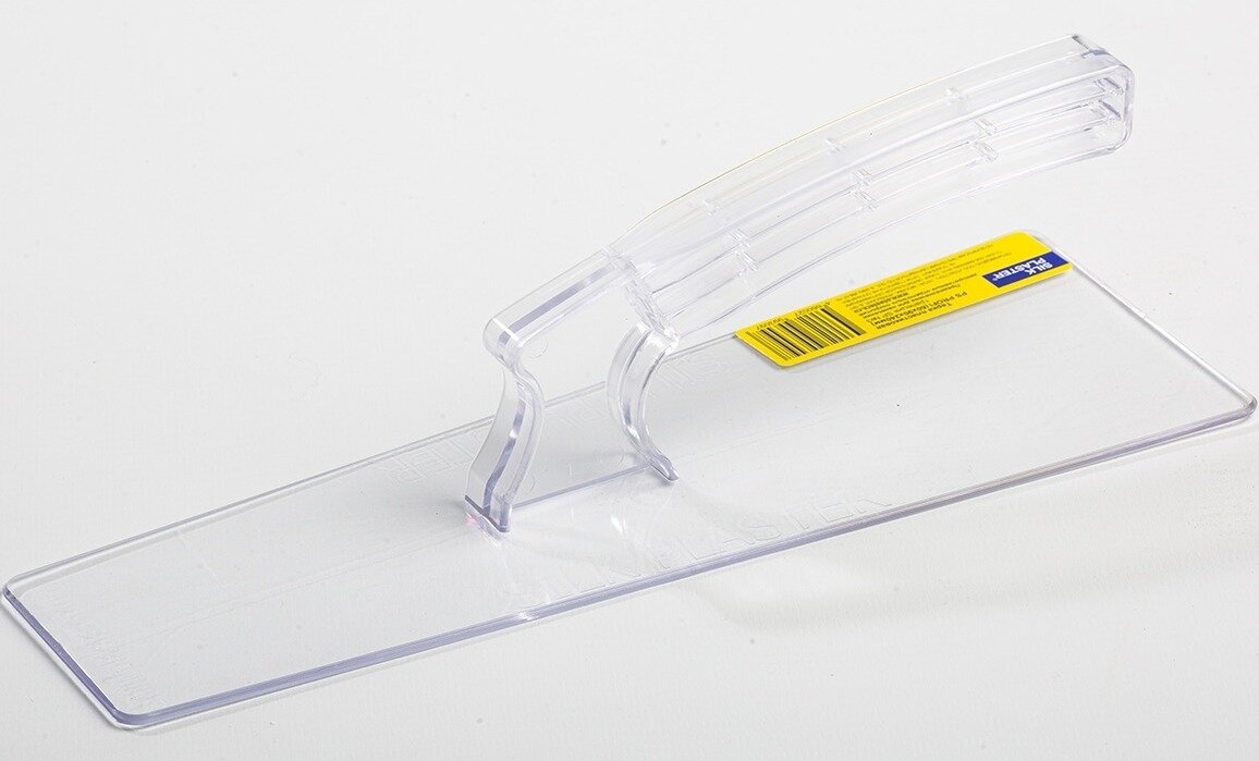 Кельма SILK PLASTER / Силк Пластер трапеция пластиковая, 240х90мм / малярные и отделочные инструменты