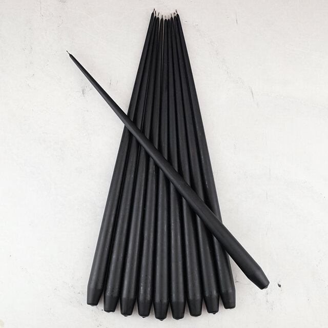 Высокая свеча 50 см Андреа черная, Candleslight, всв-50-13