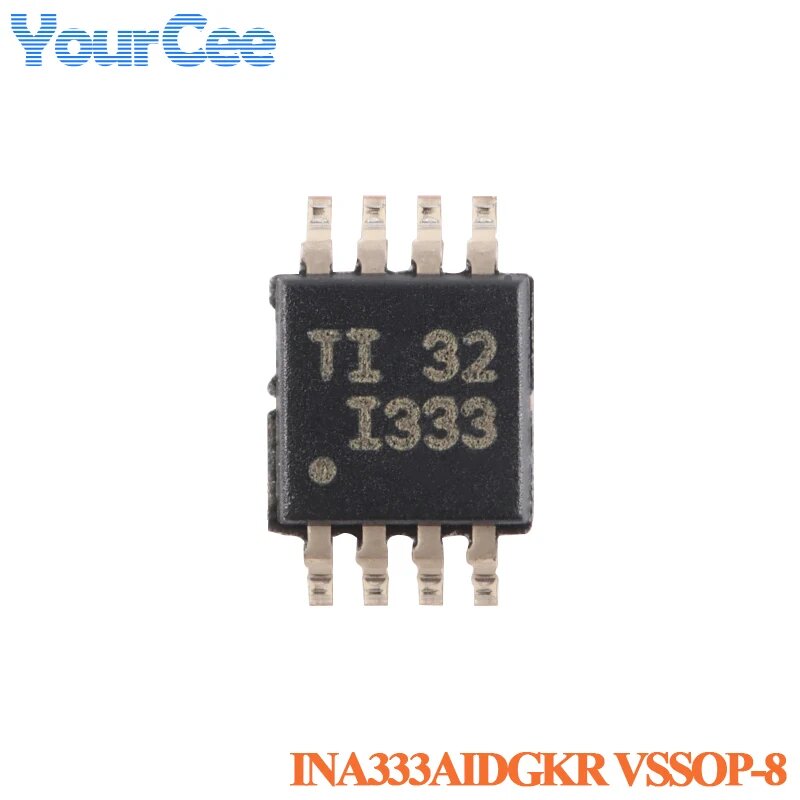 INA333AIDGKR VSSOP-8, 1pc, INA333 Chip