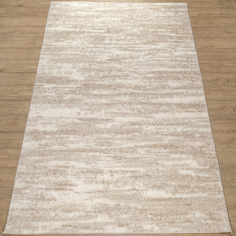 Ковер, Прямой, Бежевый, Белый, Светло-коричневый, Современный, на пол, в гостиную, спальню, в ассортименте (60 см. на 110 см.)