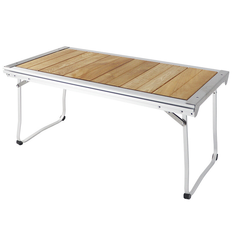 Уличный складной стол и стулья IGT, из тика, алюминиевый каркас