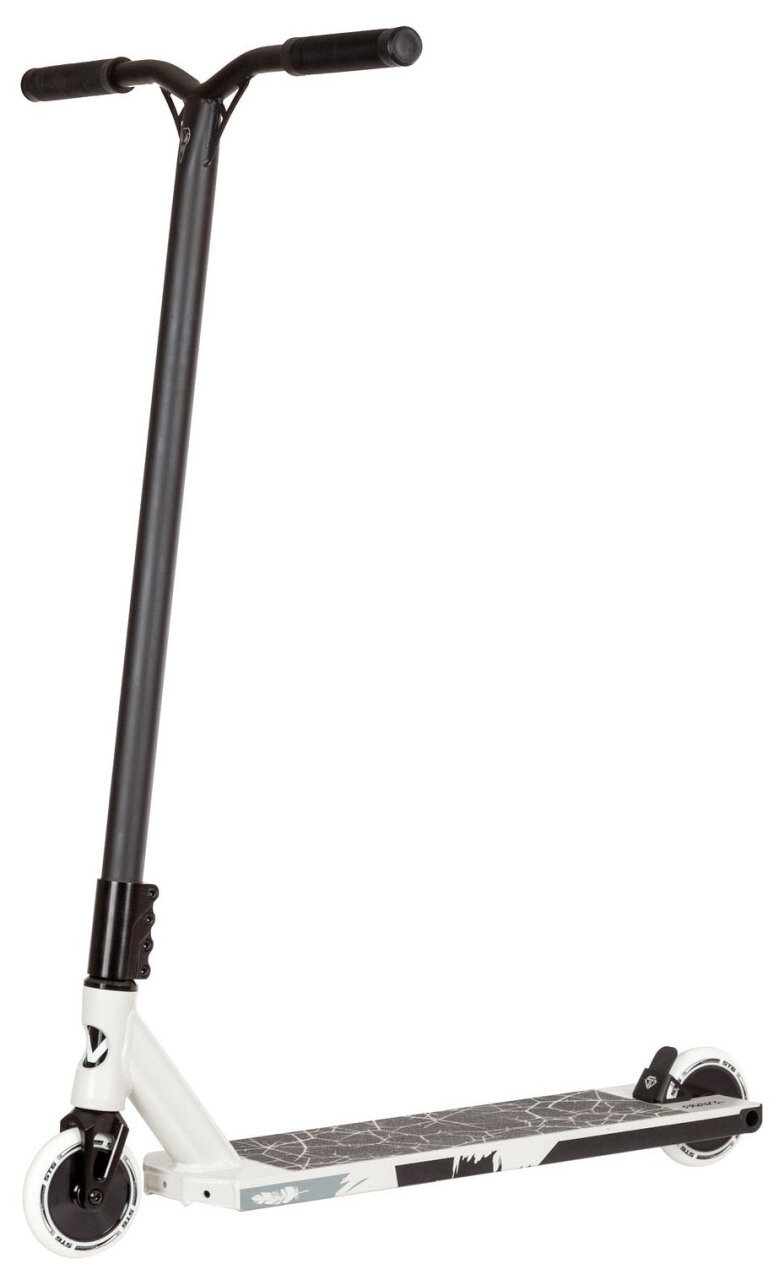 Самокат Novatrack Pixel 100 110A (2024) Бело-черный