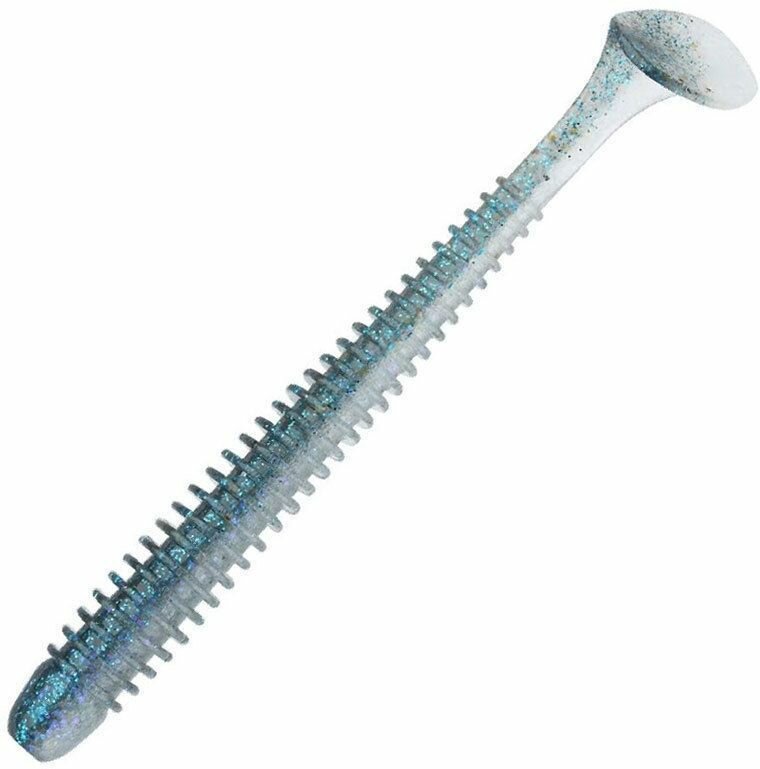 Мягкая приманка Keitech Swing Impact 4.0 EA# 22 Electric Silver Shiner