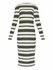 Платье Moncler, размер 42, бежевый/белый