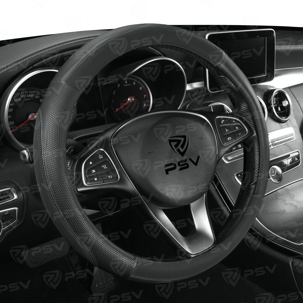 Оплётка руля PSV SNAKE Эко кожа черный