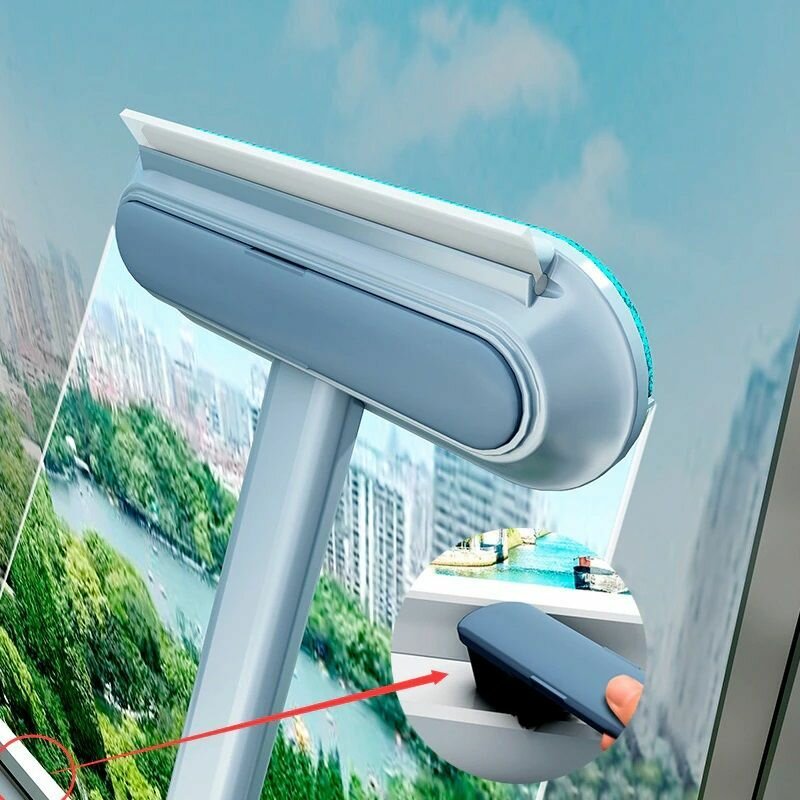 Универсальная щетка-окномойка, стеклоочиститель 4 в 1